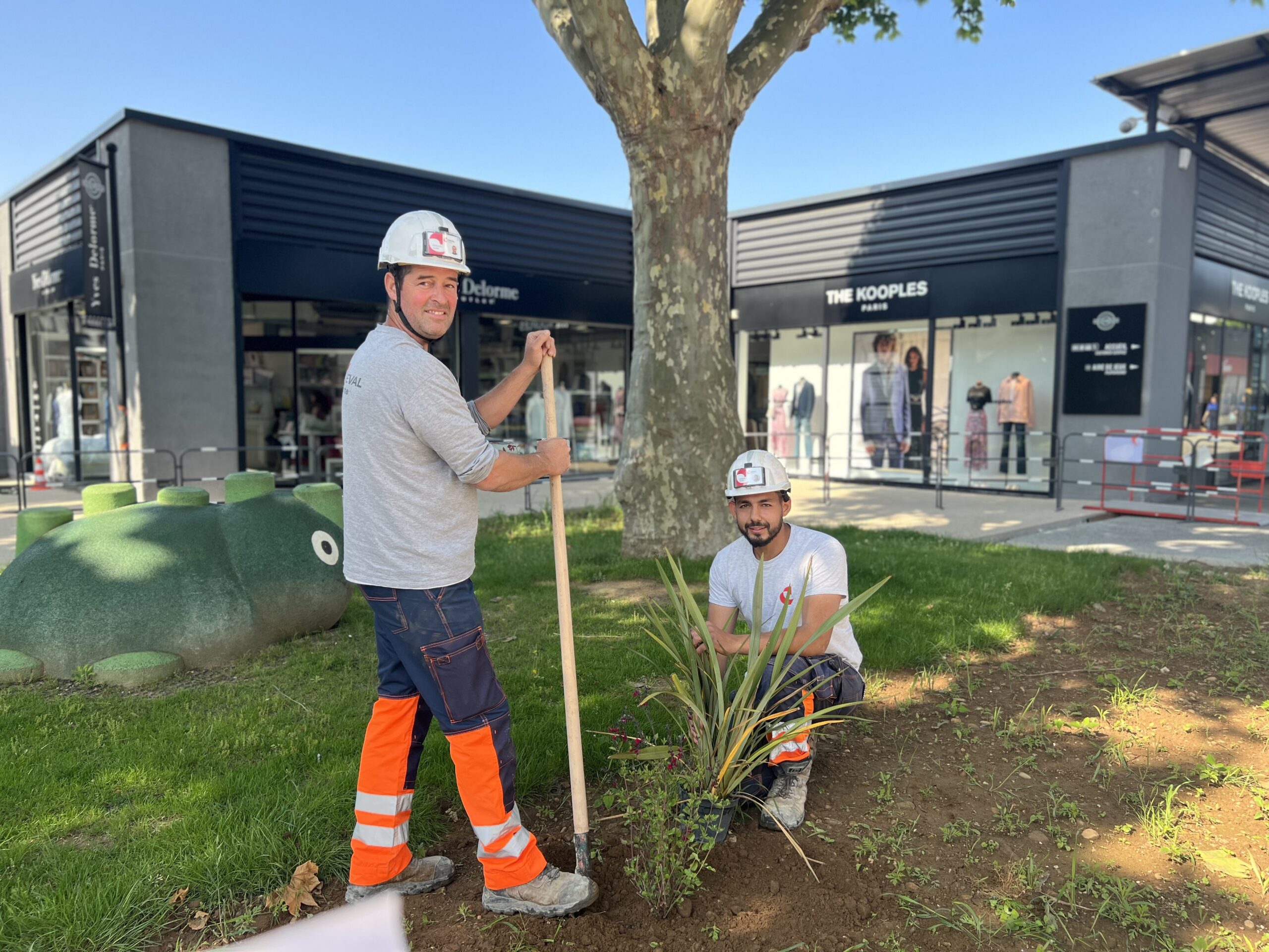 Retour le chantier Marques Avenue à Romans-sur-Isère - Groupe Cheval